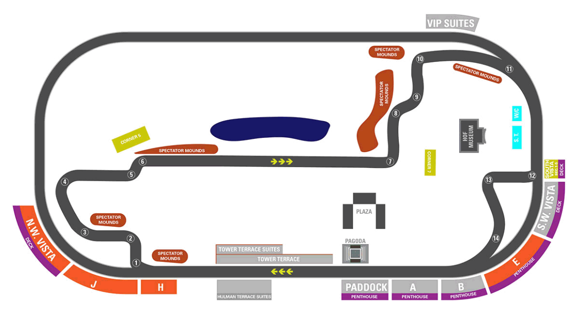 Indy 500 Map_website | MOTOSPORTS TRAVEL